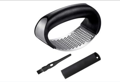 China 3pcs Stainless Steel Garlic Press Rocker Crusher ODM Available for sale