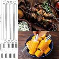 China Silver BBQ Utensil Set Heatinsulated Antirust With Storage Bag for sale