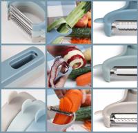 China Vegetable Peeler, 5-In-1 Kitchen Utensil Set Includes Potato Y Peeler for sale