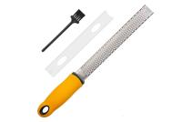 China Stainless Steel Zester Grater 2 Pack Non Slip Kitchen Gadget for Lemon Cheese Ginger for sale