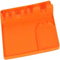 China ODM Silicone Spoon Rest 4 Slot Design Multifunction Spillresistant for sale