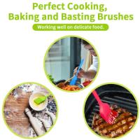 China CU Approved Silicone Basting Brush Heat Resistant Bacteriasafe for sale
