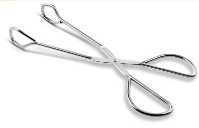 China Stainless Steel Food Tongs 12 Inch Heavy Duty Rustproof Kitchen Tongs for Cooking for sale