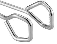 China Stainless Steel Food Tongs 12 Inch Heavy Duty Rustproof Kitchen Tongs for Cooking for sale
