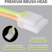 China ODM Silicone Basting Brush Seamless Heatinsulated Multicolor for sale