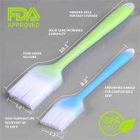 China ODM Silicone Basting Brush Seamless Heatinsulated Multicolor for sale