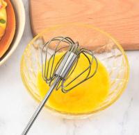 China Semi Automatic Wire Whisk Kitchen Tool ODM Available 10.31in Long for sale