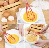 China 2pcs Kitchen Utensils Whisk , LFGB Approved Whisk For Blending Mixing for sale