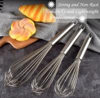 China Balloon Wire Stainless Steel Egg Whisk FDA Approved Nonrust for sale