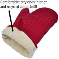 China Heat Resistant Silicone Oven Mitts And Pot Holders CU Approved for sale