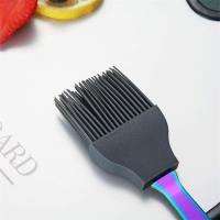 China Rustproof Silicone Brush For Cooking Rainbow Leadfree Cadmiumfree for sale