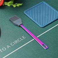 China Rustproof Silicone Brush For Cooking Rainbow Leadfree Cadmiumfree for sale