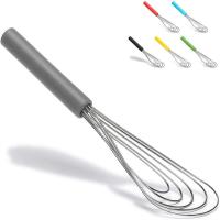 China 10 Heads Kitchen Utensils Whisk Multifunctional Chrome Plated SS Material for sale