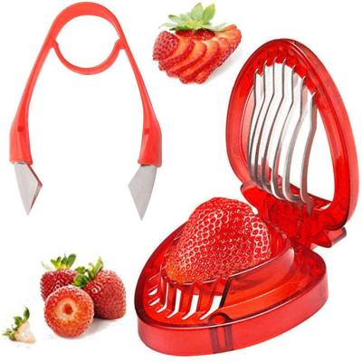 China Ergonomic Strawberry Stem Remover Tool , Commercial Strawberry Slicer for sale
