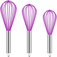 China Antiscratch Whisk Kitchen Utensil , Stainless Steel Beater Ergonomic Design for sale
