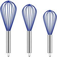 China Antiscratch Whisk Kitchen Utensil , Stainless Steel Beater Ergonomic Design for sale
