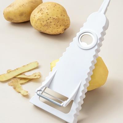 China 304 Stainless Steel Multi Purpose Fruit Vegetable Peeler Beer Can Opener Kitchen Gadget for sale