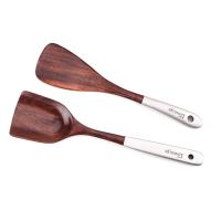 China FDA Wooden Cooking Shovel Set 6 Piece Non Stick Pan Safe Kitchen Utensils Eco Friendly for sale