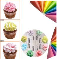 China 304 Stainless Steel Piping Tips Set 12 Pieces Frosting Icing Nozzles for Cake Decorating DIY Baking for sale