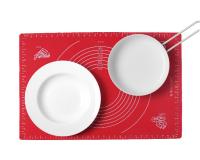 China 60X40CM Silicone Pastry Mat Rolling Dough Non Slip Extra Large Nonstick With Measurements for sale