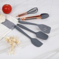 China Ins Style Silicone Kitchen Set Non Stick Pan Silicone Spatula Colander Mini Baking Tools for sale