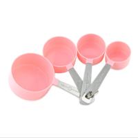 China 4 Pcs Set Silicone Measuring Spoon Size Measuring Cups Baking Tools With Graduated for sale