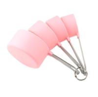 China 4 Pcs Set Silicone Measuring Spoon Size Measuring Cups Baking Tools With Graduated for sale