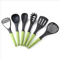 China Heat-Resistant Nylon Cooking Utensils Set 6 Piece Nonstick Kitchen Tools 480°F BPA Free for sale