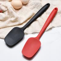 China Food Grade Silicone T Type Scraper Spoon Spatula 500F Heat Resistant Non Stick Baking Tool for sale