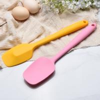 China Food Grade Silicone T Type Scraper Spoon Spatula 500F Heat Resistant Non Stick Baking Tool for sale