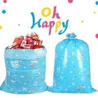 China 56 Inch LDPE Giant Gift Bags With String And Tag For Holiday Birthday for sale