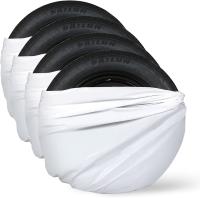 China 50 Micron LDPE Protective Car Tire Storage Bag 30x14x40 Inch for sale