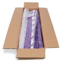 China Printed Fanfold Side Pouch Pre Opened Bags , Autobags With Zipper for sale