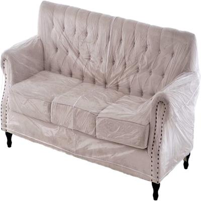 China Cheap Price Transparent Pe Plastic Protective Sofa Covers for sale