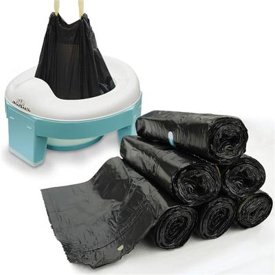 China Outdoor Kid Potty Seat Disposable Bags Absorbent Pad Smell Lock Portable Potty Liners for sale