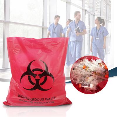 China Eco-friendly Biohazard Plastic Bags For Hospital Durable And Practical for sale