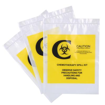 China Customized 30x40cm Clear Pe Zipper Bags / Reclosable Poly Packaging Storage Bags for sale