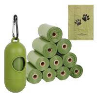 China Customizable Eco Friendly Pet Waste Bags Roll Bag With Logo Printing for sale