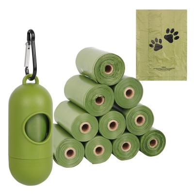 China Customizable Eco Friendly Pet Waste Bags Roll Bag With Logo Printing for sale