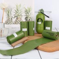 China Degradable Biodegradable Dog Poop Bag Rolls Material HDPE D2W for sale