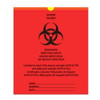 China 85cm*65cm HDPE LDPE Autoclave Biohazard Bags Drawstring Deisgn for sale