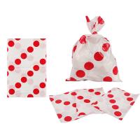 China Thickness 0.03mm Custom Plastic Gift Bags Jumbo Xmas Christmas for sale
