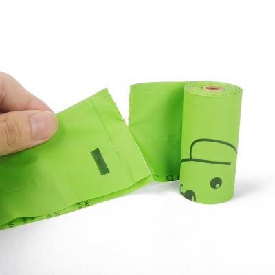 China Eco Friendly Sedex Certified Biodegradable Dog Poop Bags Gravure Printing for sale