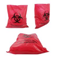 China 121 Degree Autoclavable Biohazard Plastic Bags with Heat Seal and Customizable Size for Medical Waste for sale