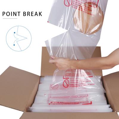 China Custom Printed Heat Sealed Gravure Auto Bags For Packaging And Storing for sale