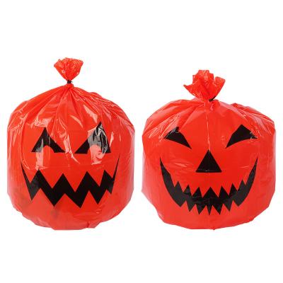 China Customizable Size Halloween Lawn Bags with Gravure Printing and SEDEX/SGS Certification for Festive Leaf Collection for sale