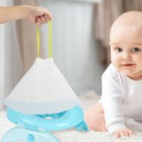 China Training Potty Chair Plastic Garbage Bags With Drawstring Super Absorbent Pad for sale