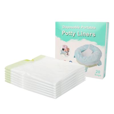 China Training Toilet Seat Potty Cleaning Bag For Kids Toddlers Adults Pets Outdoors for sale