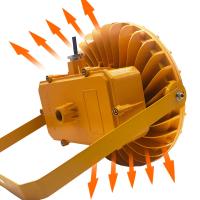 China 240W 80Ra Parapet Mounted Explosion Proof High Bay Light Fixture for Hazardous Locations for sale