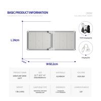China 200W Full Spectrum Dimmable LED Grow Light T5 Greenhouse Lighting System for Plant Growth for sale
